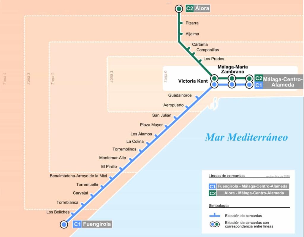 Cercanias Train Malaga Map Tren Cercanias Malaga JKEI Cercanias Train Malaga Map Tren Cercanias Malaga JKEI